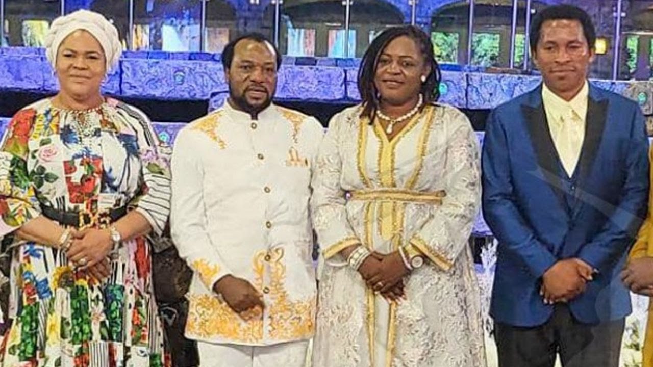 Apostle John Chi attends TB Joshua’s memorial with wife - YouTube