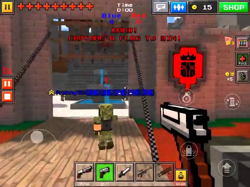 Pixel gun 3D it's cool guys - YouTube