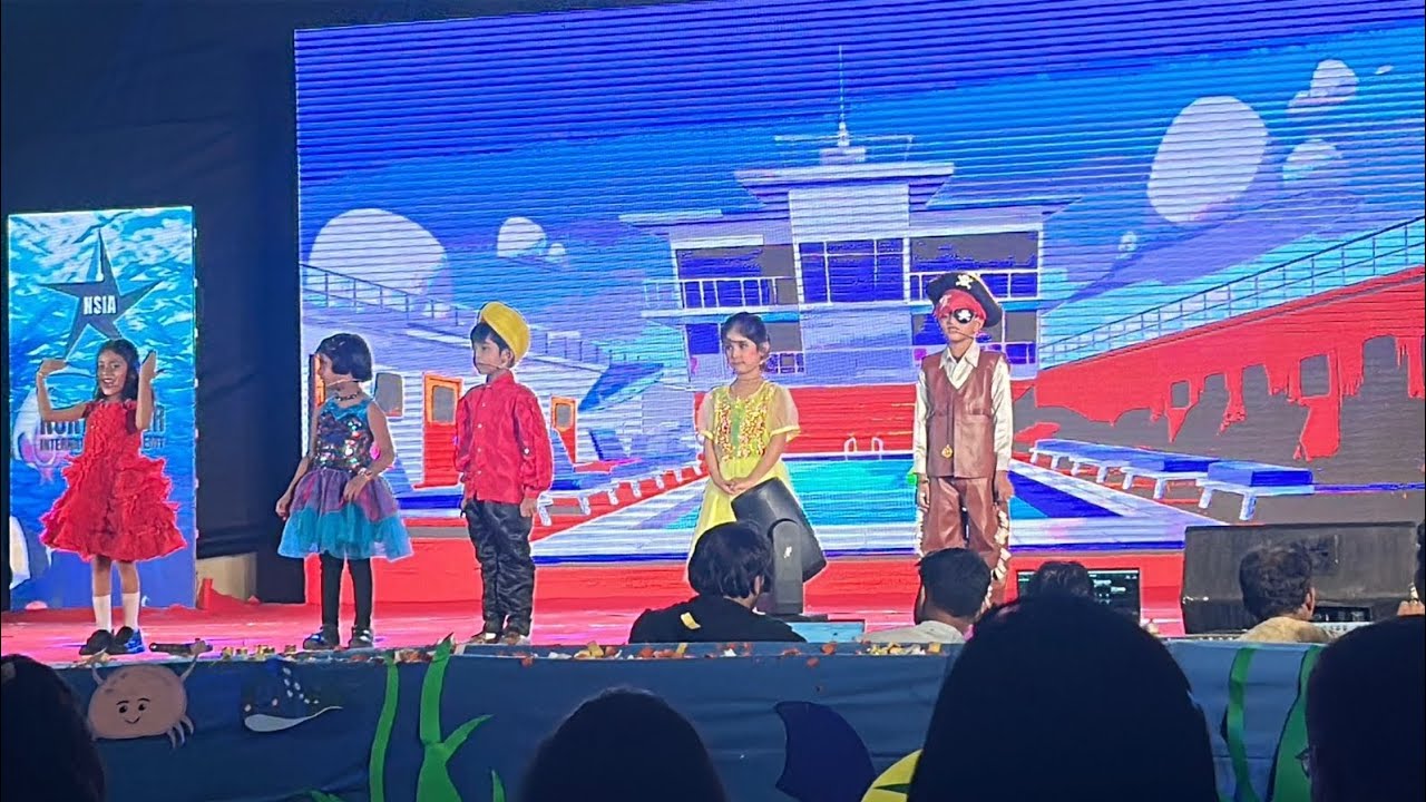 skit on water animals part 3 #annualfunction #education #myvlogs # ...