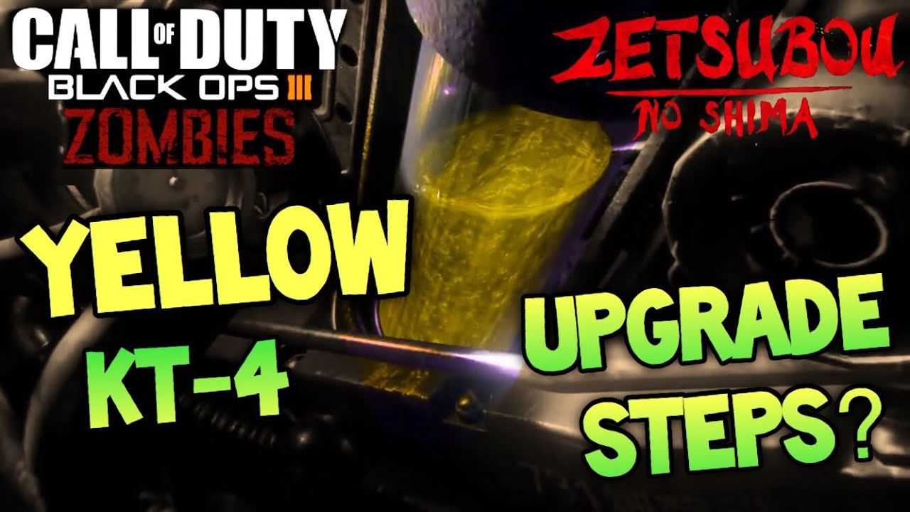 *NEW YELLOW KT-4 UPGRADE STEPS FOUND IN ZETSUBOU NO SHIMA!? - ZNS Kt-4 ...