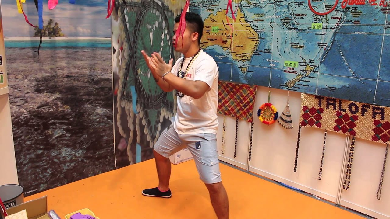 Solo Tuvalu Dance Demonstration at the 2015 Asia-Pacific Culture Day ...