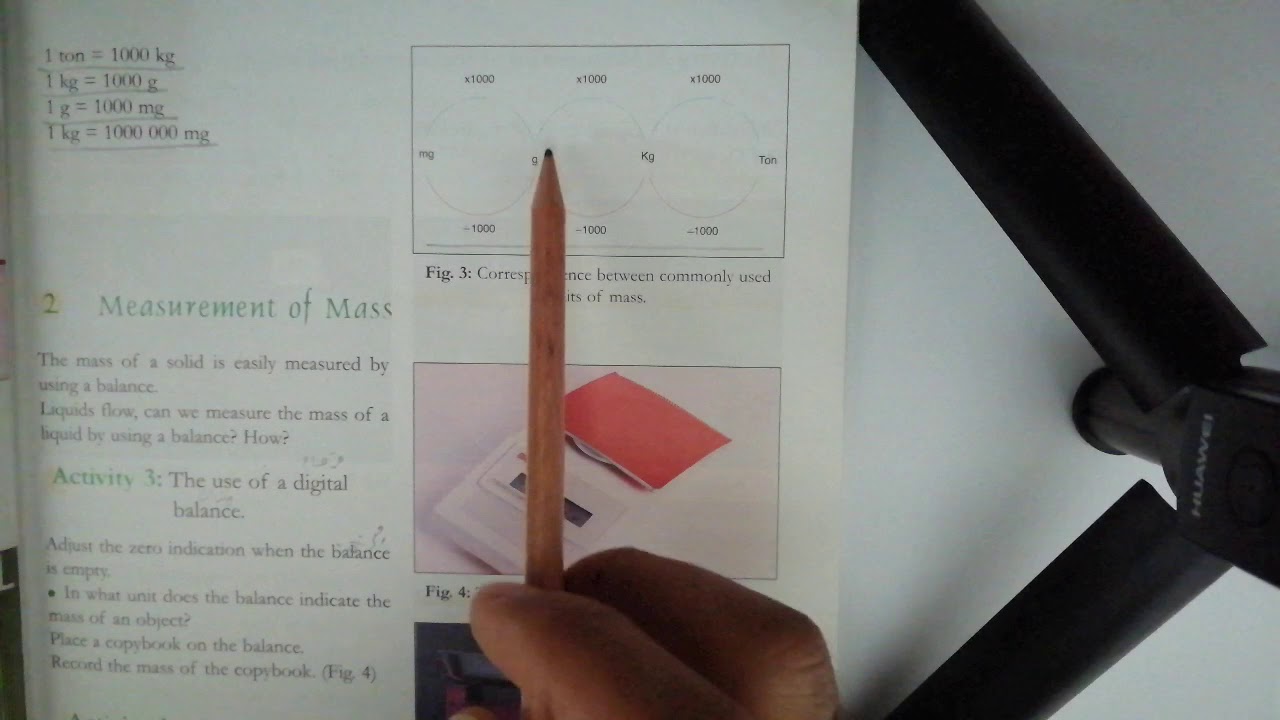 Grade 7 / physics / chapter 3: mass and density ( part 1) / mass - YouTube