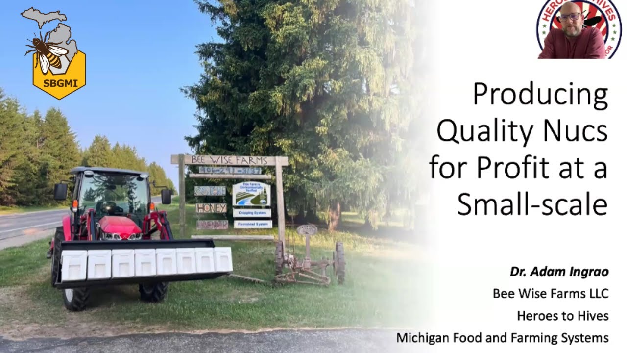 Making Profit from Honey Bees as a Small Scale Beekeeper with Dr. Adam ...