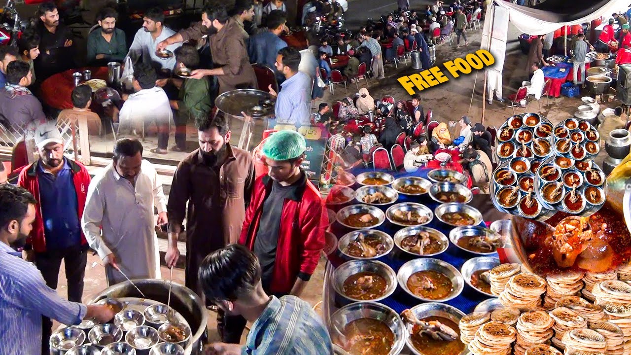 Grand Sehri At Band Road Lahore | RAMADAN 2025 | FREE FOOD FOR 3000 ...