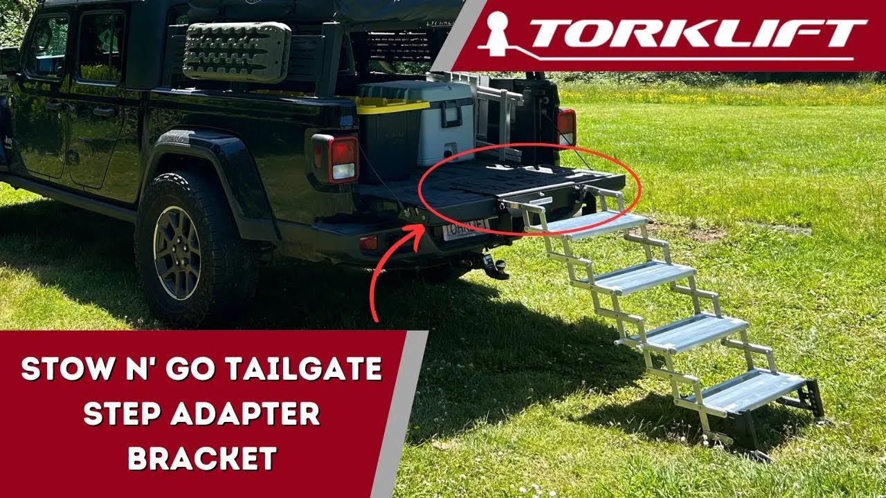 Torklift Tailgater | New Tailgate Step Mounting System by Torklift - YouTube