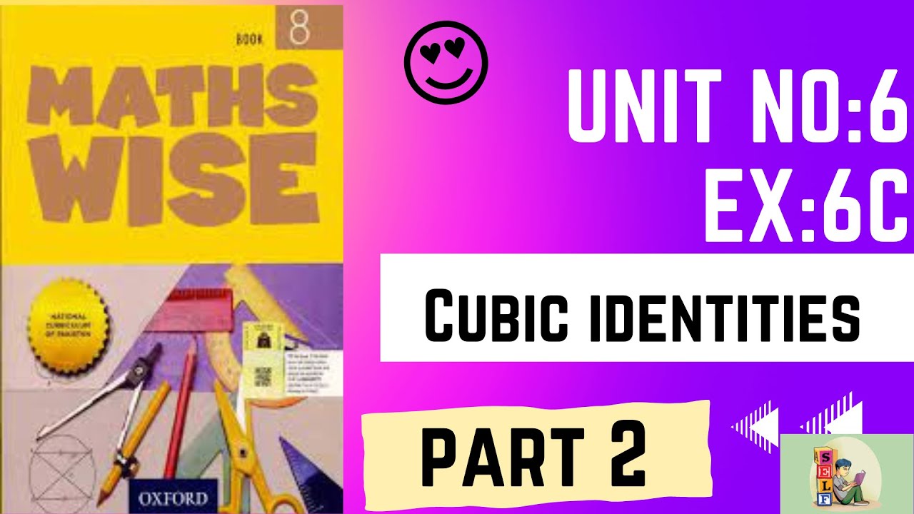 Cubic identities/Class 8th /Ex 6c (Part 2)#oxford #class8 # ...