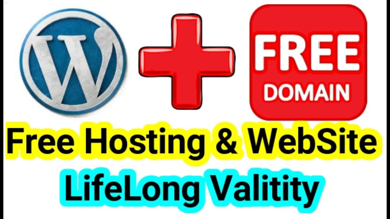 Free Domain Free Hosting and Free WordPress Website for Life long - YouTube