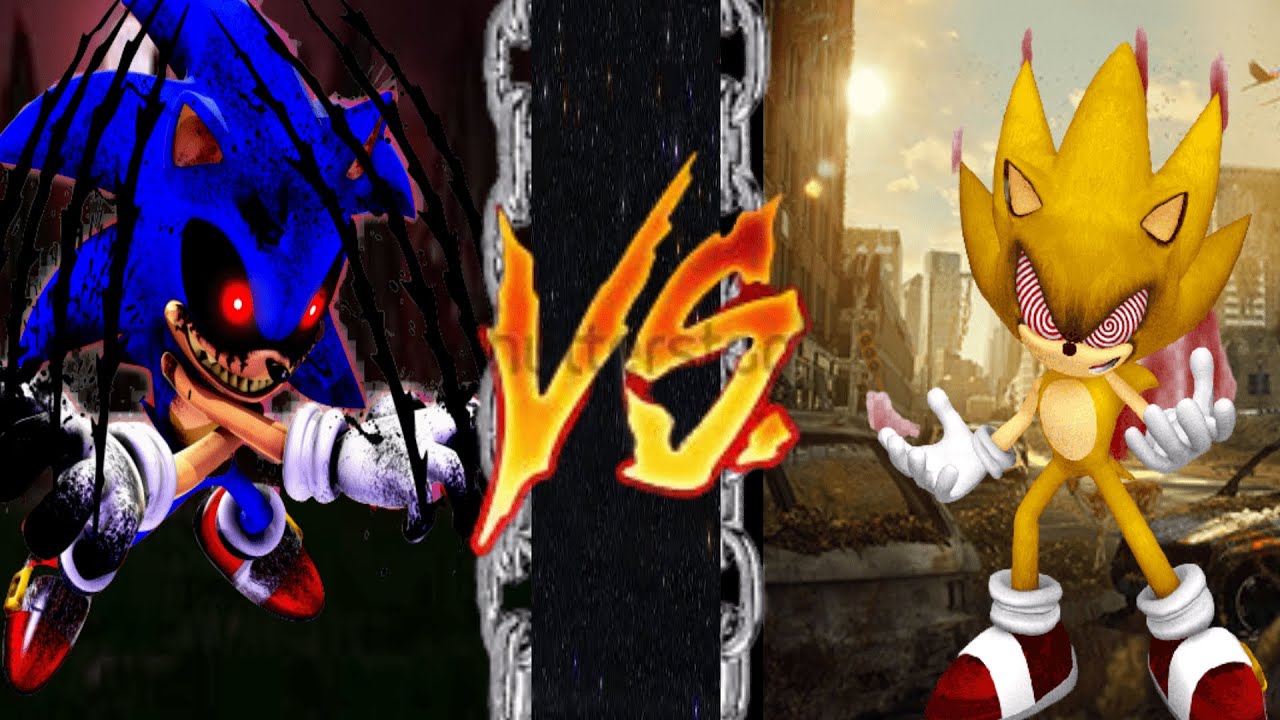 SSF2 Mod Fleetway super sonic VS sonic.exe - YouTube