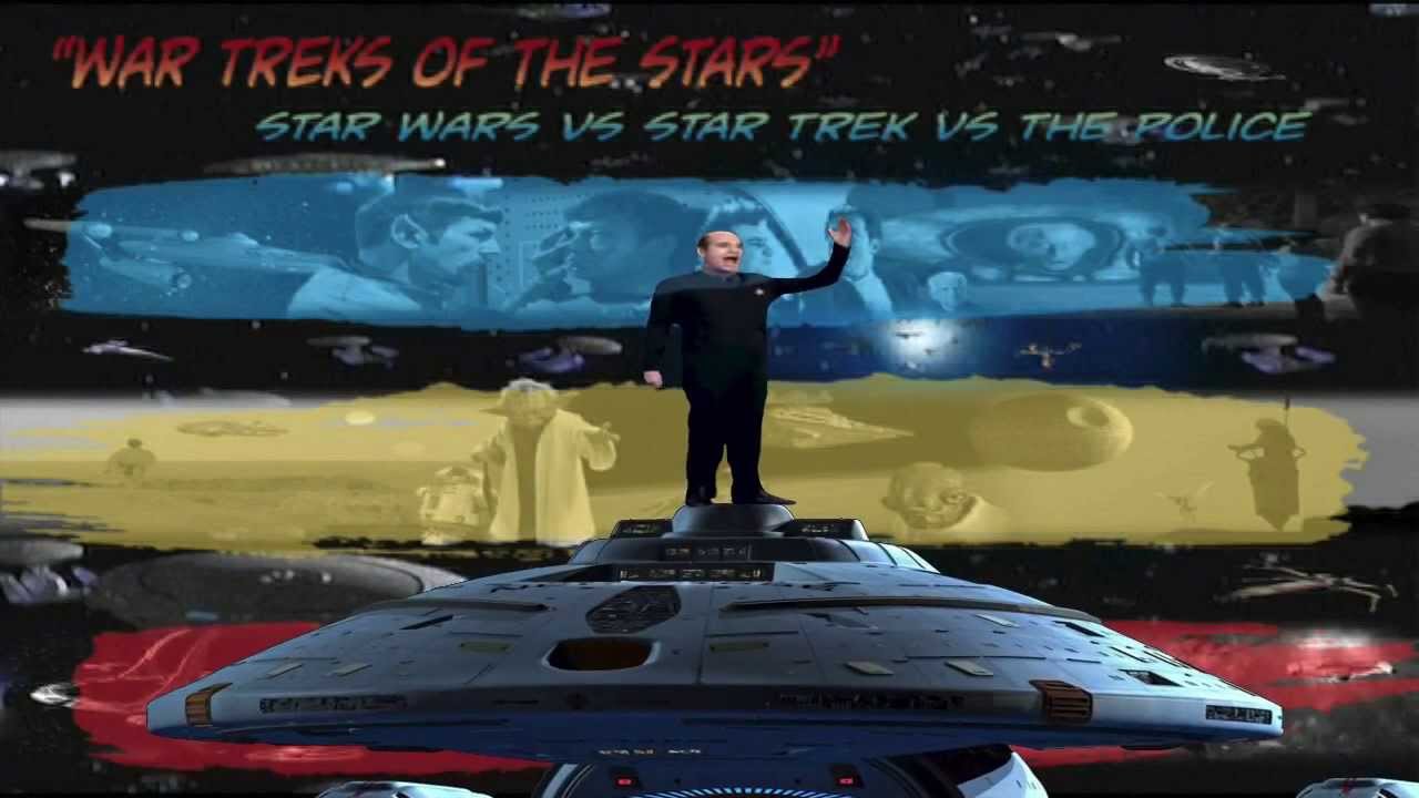 War Treks of The Stars ( Star Wars vs Star Trek vs The Police ) - YouTube