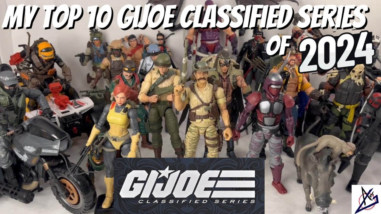 My Top 10 GI Joe Classified Series of 2024! - YouTube