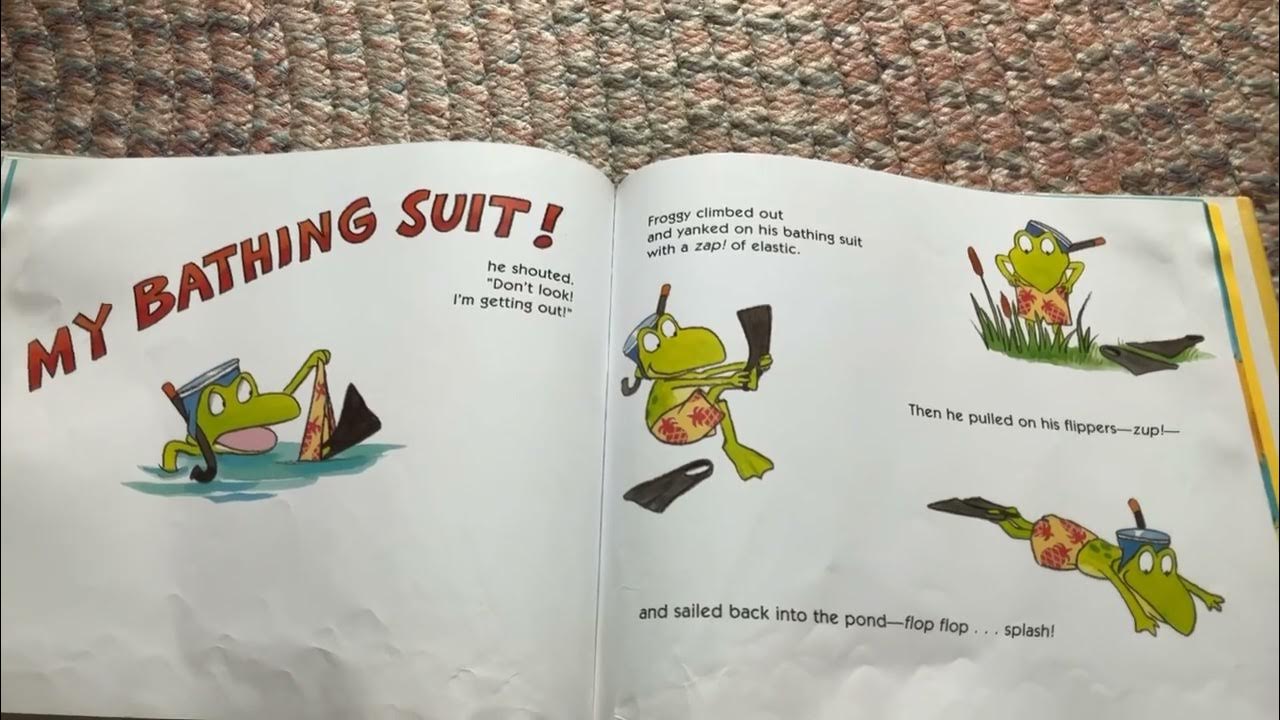 Froggy Learns To Swim (part 3) - YouTube