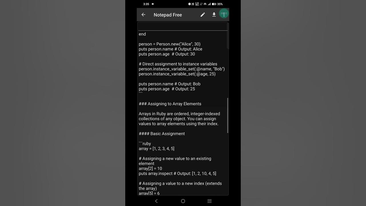 Mastering Ruby: How to Assign Values to Attributes & Array Elements ...