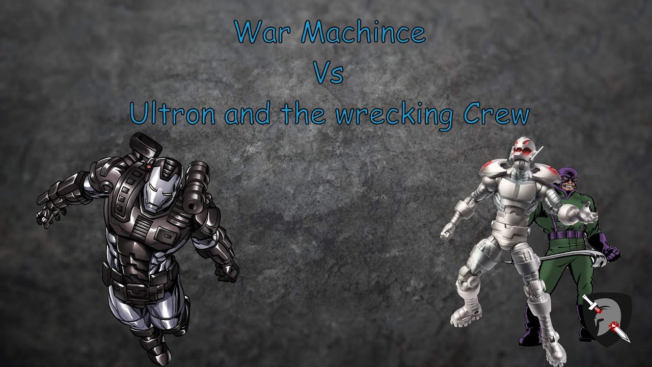 War Machine VS Ultron and Wrecking Crew: A marvel Champions Playthrough ...