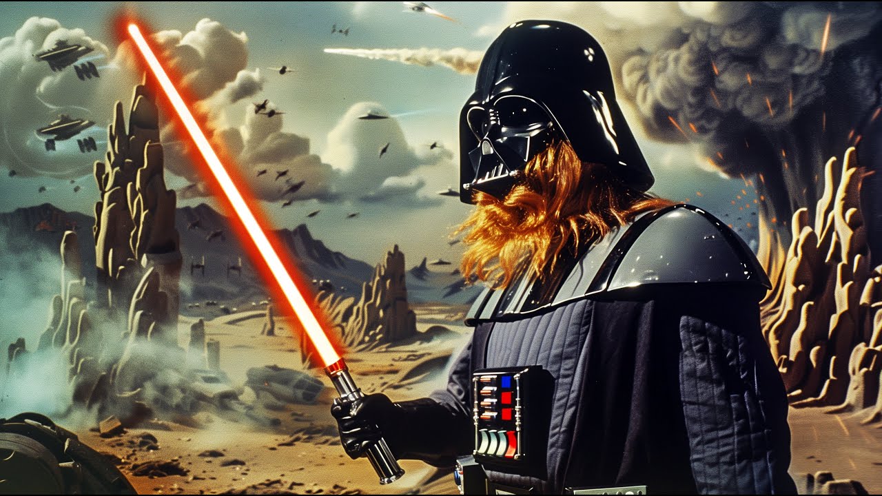 Star Wars: The Rise of Sithbacca - 1950's Super Panavision 70 - YouTube