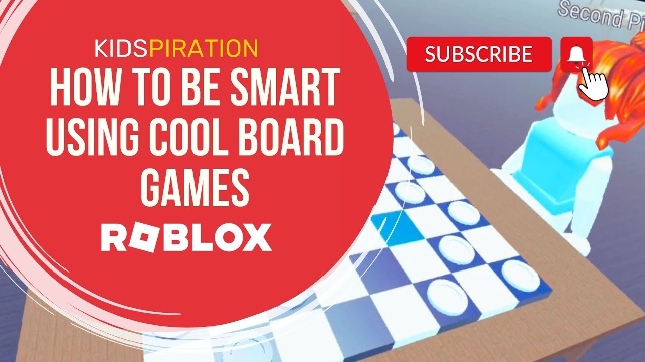 🥰 Kidspiration 27: How to be Smart using Cool Board Games [Roblox ...