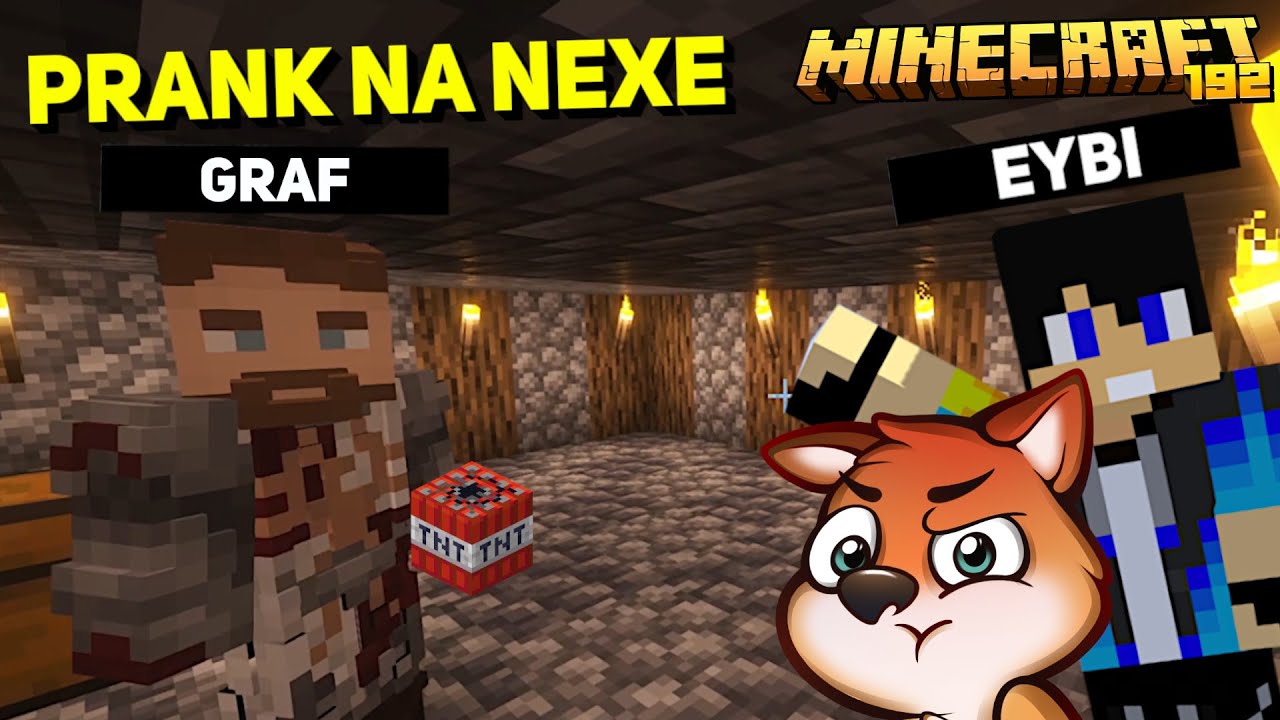 ZBUDOWAŁEM SWÓJ DOM W PIWNICY NEXE *WKURZYŁ SIĘ* (minecraft 192) - YouTube