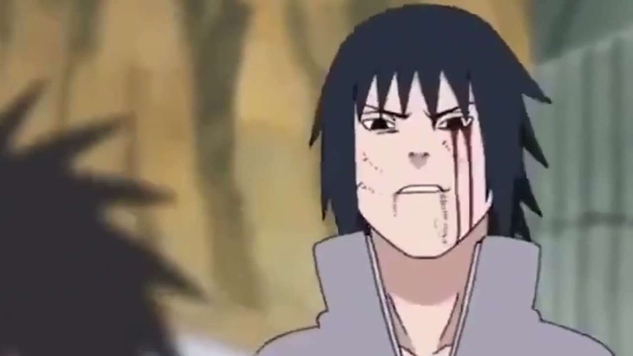 Sasuke scary walk moment against Danzo - YouTube