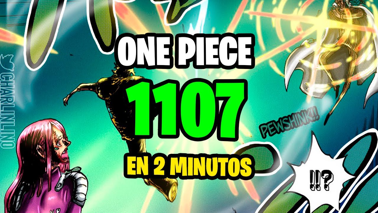 ONE PIECE 1107 en 2 MINUTOS | Full Haki Marco - YouTube