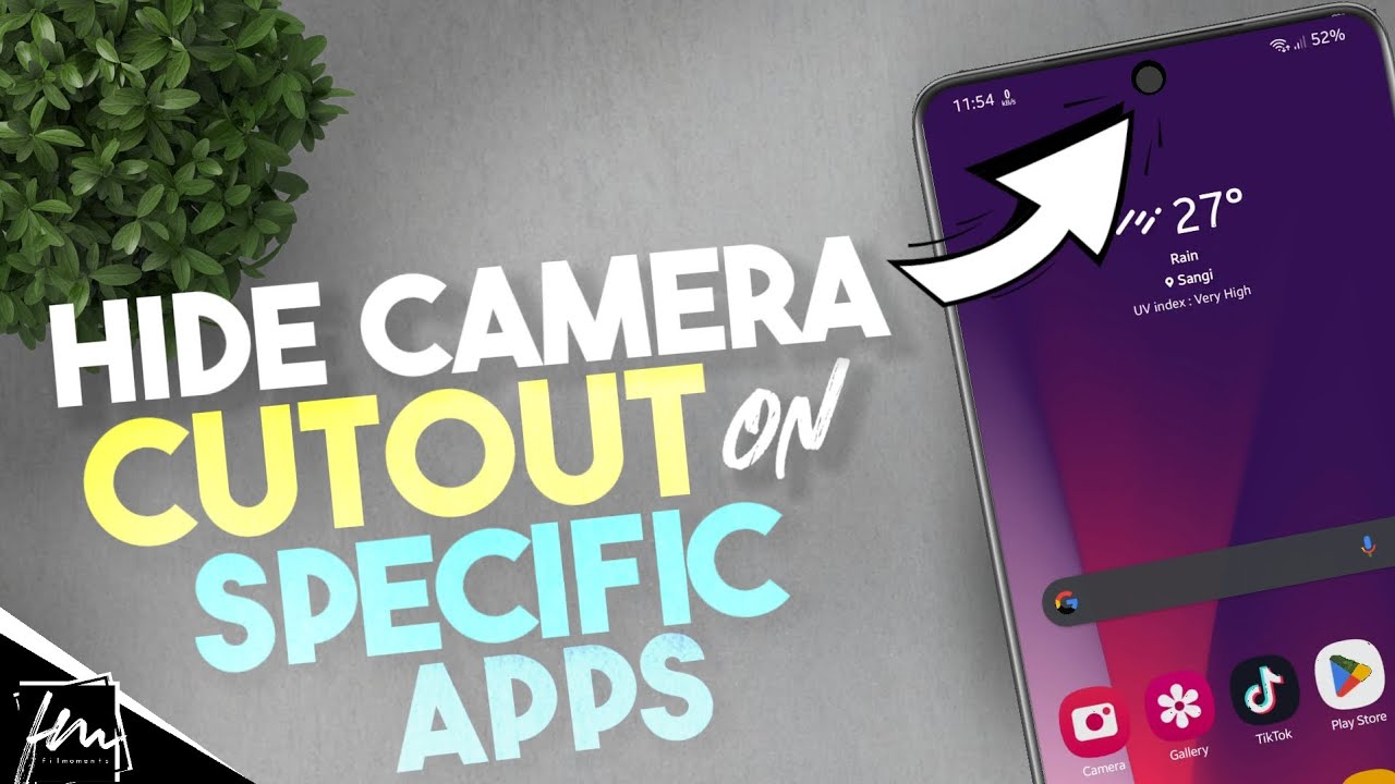 How to Hide Camera Cutout for TikTok and Other Apps on Samsung Phones ...