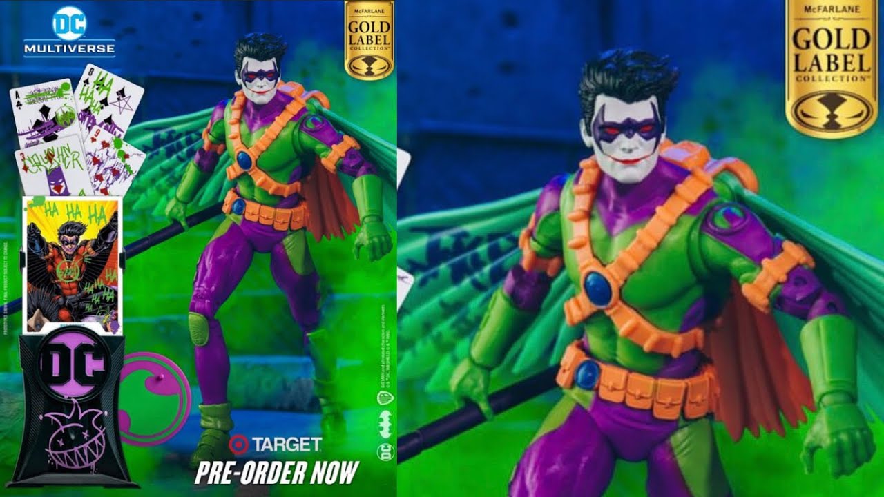 Jokerized Red Robin Looks Great! - McFarlane Toys DC Multiverse - YouTube