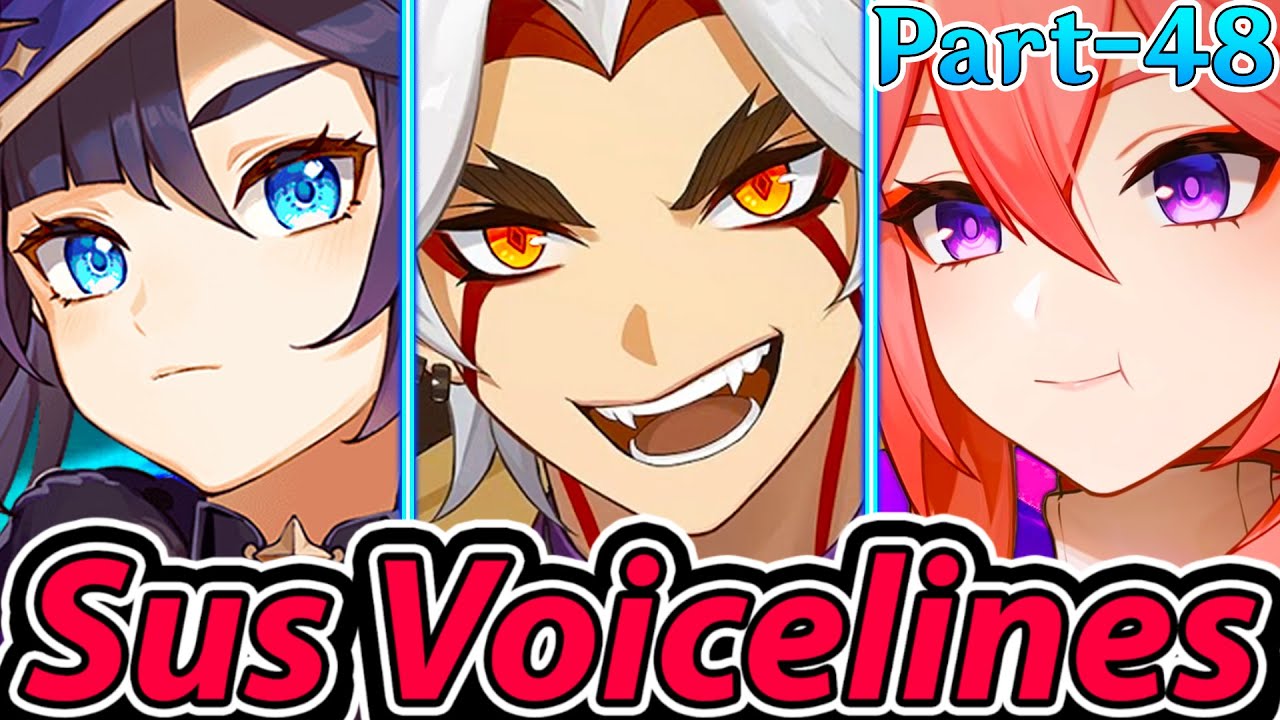 Some Funny/Interesting/Sad Voice lines - Genshin Impact | Part-48 ...