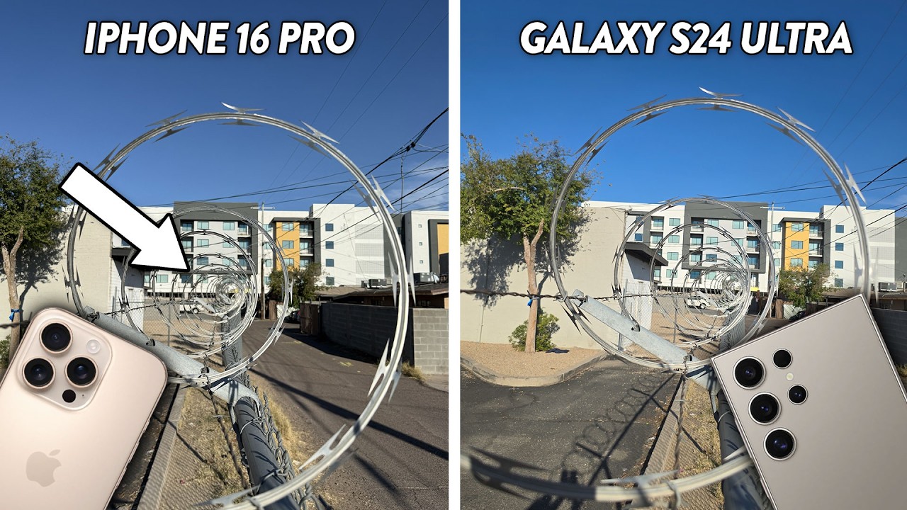 iPhone 16 Pro vs Samsung Galaxy S24 Ultra: Camera Test Comparison ...