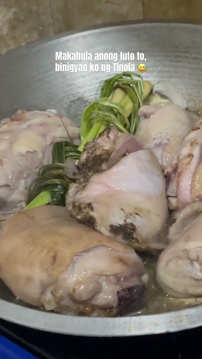 Tinola sa kawali 🤣 #2025 #food #filipinofood #laban #foodie #filipino # ...