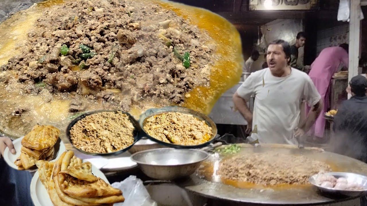 Sheefa TakaTak | Mutton Tawa Qeema | Lakshmi Chowk | Lahore Street Food ...