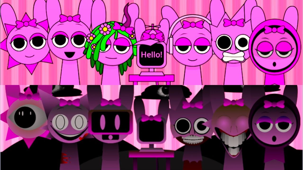 Spr But Everyone PINKI 😍🔄Some Special Characters!🩷- The Cutest Version ...