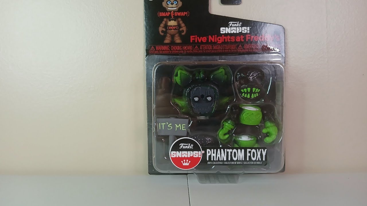 Funko snap phantom foxy review - YouTube