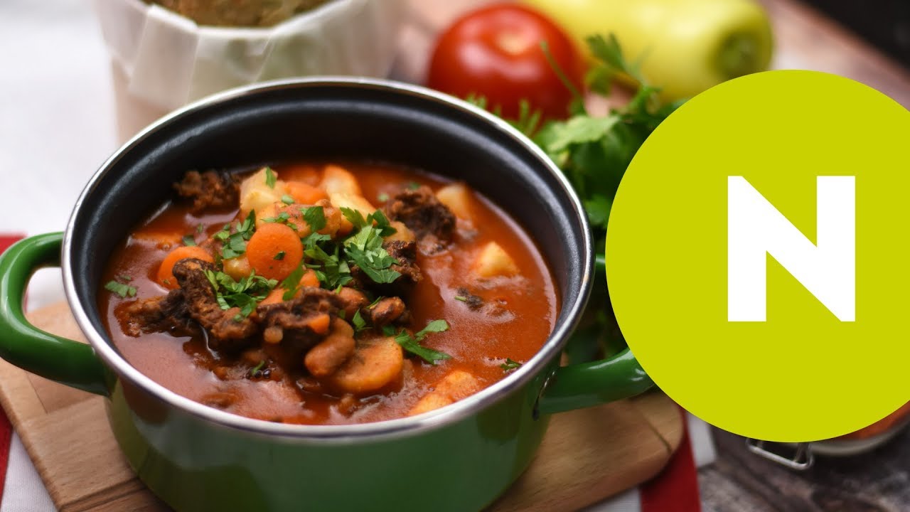 Babgulyás gazdagon recept | Nosalty - YouTube