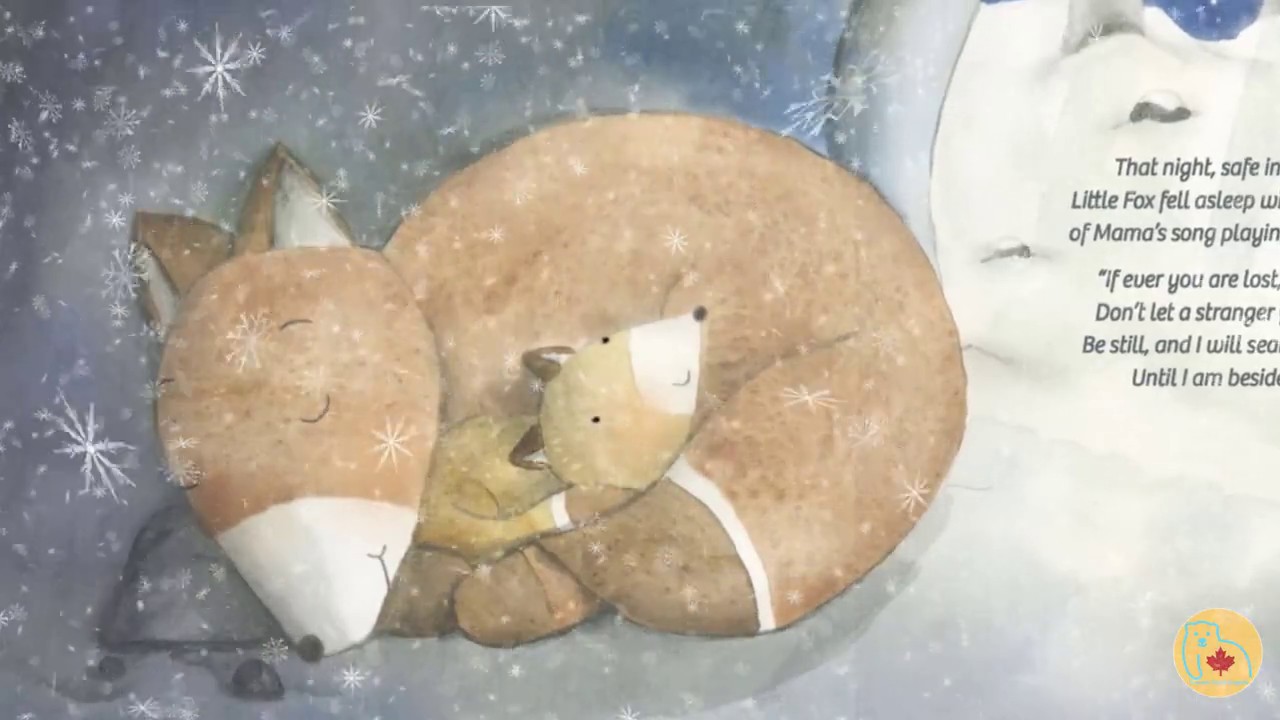 Video Book (Little Fox Lost) Follow Little Fox on a Snowy Day - YouTube