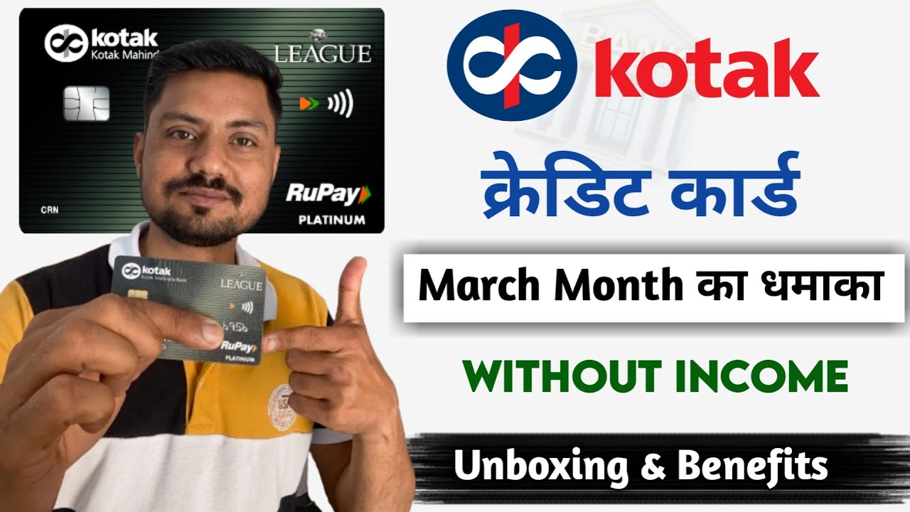 Kotak Credit Card Apply 2024 - Lifetime Free | Kotak Mahindra Bank ...