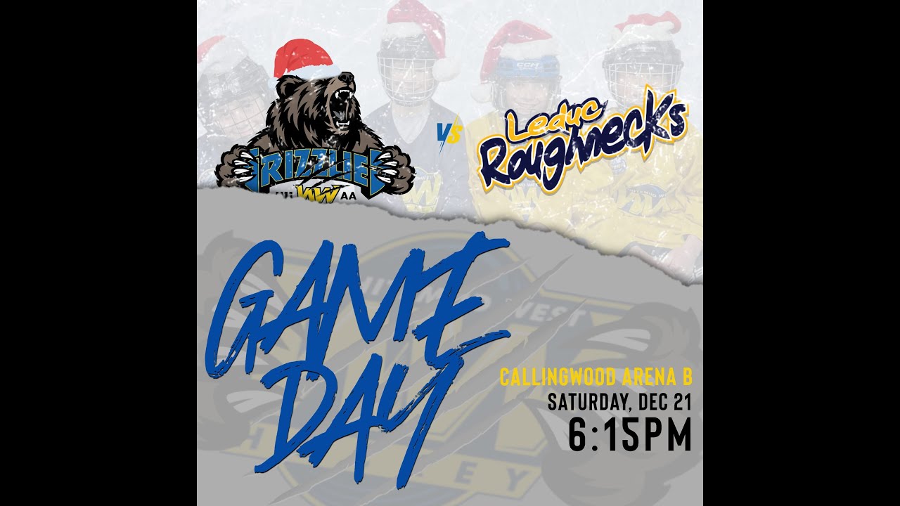 WMW U11AA Grizzlies vs Leduc U11AA Roughnecks - YouTube