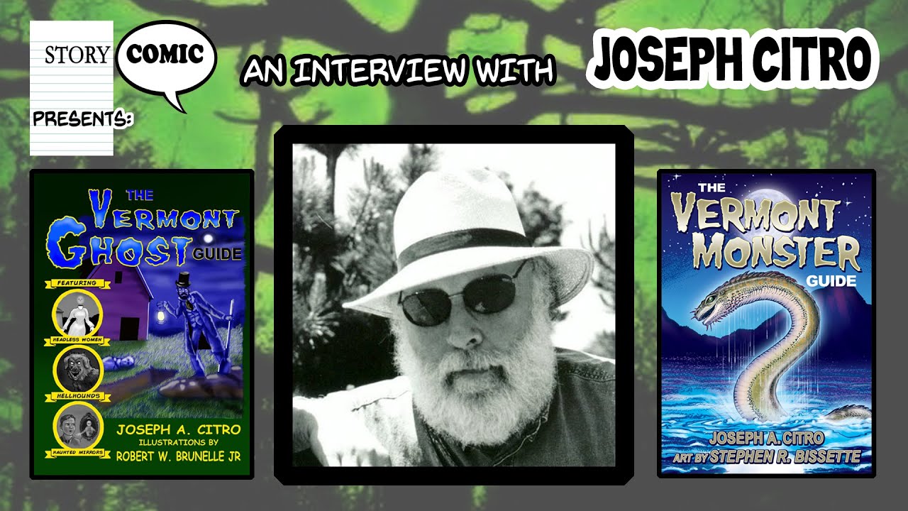 Storycomic Presents: Joseph Citro, Author and Folklorist - YouTube