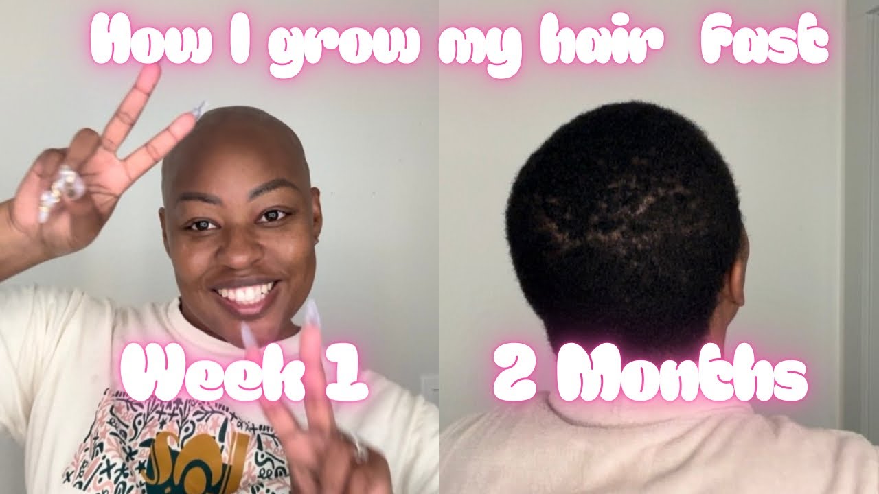 2 Month Hair Growth Update | Length & Moisture Retention Tips While ...