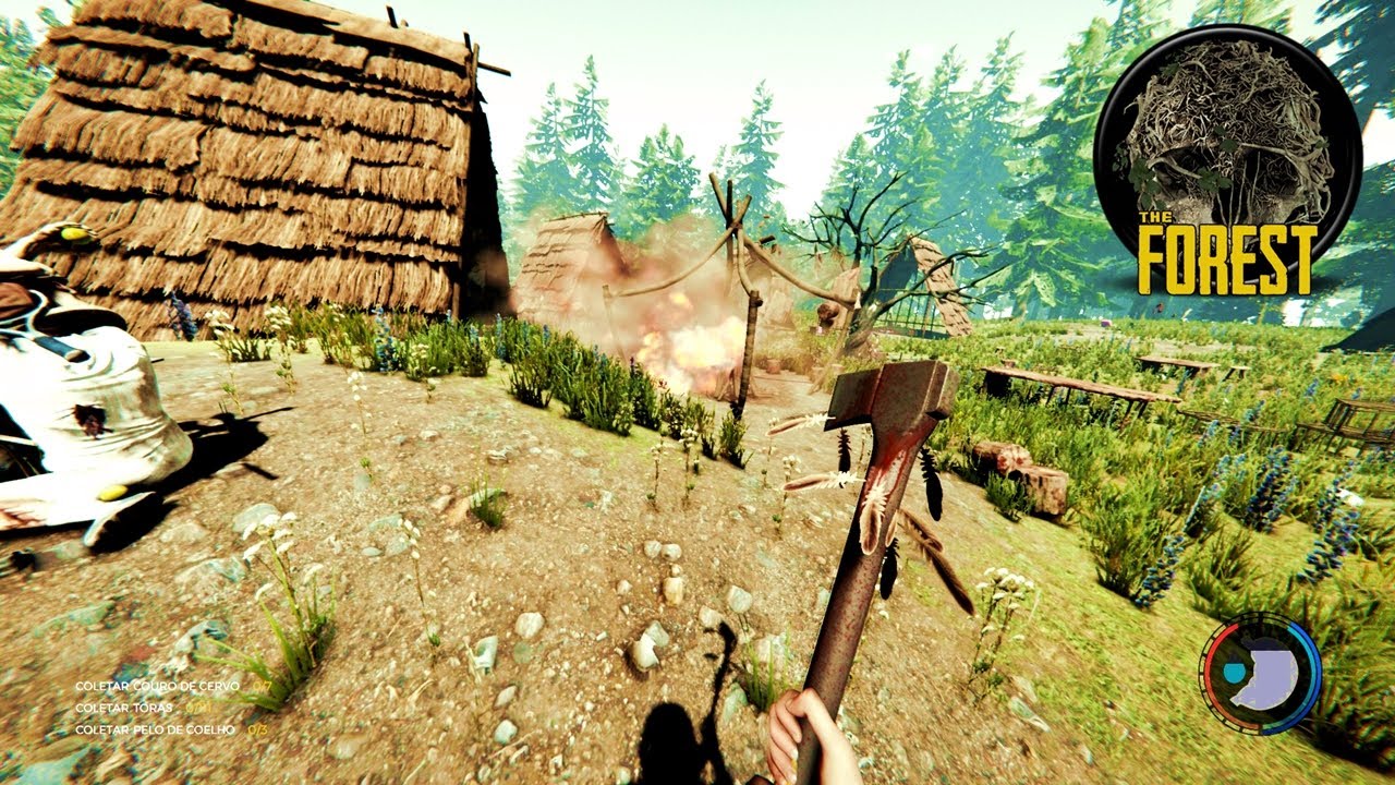 The Forest PC AO VIVO | Curtindo ONLINE Com Geral | GTX 1070 8G | 60fps ...