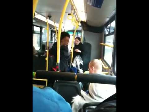 Stress on the bus in south London - YouTube