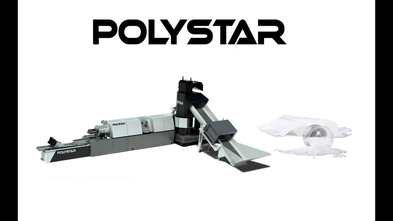 Plastic reclaim machine - YouTube