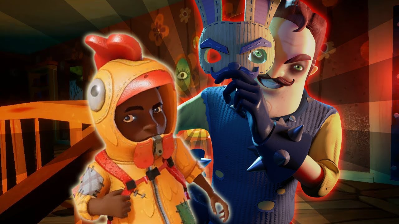 HELLO NEIGHBOR SECRET NEIGHBOR NEW UPDATE CHICKEN - YouTube
