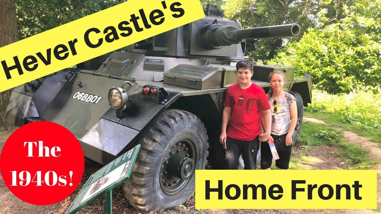 Hever Castle Home Front Event: Back To The 40s! - YouTube