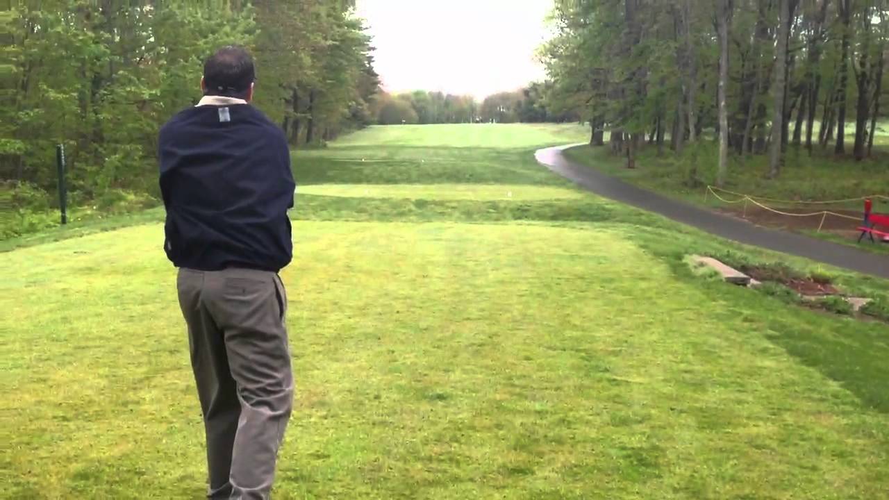 Spinner on 14th tee at Chippanee - YouTube