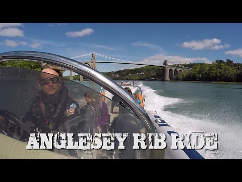 Rib Ride on the Menai Straits - Bridges and Swellies