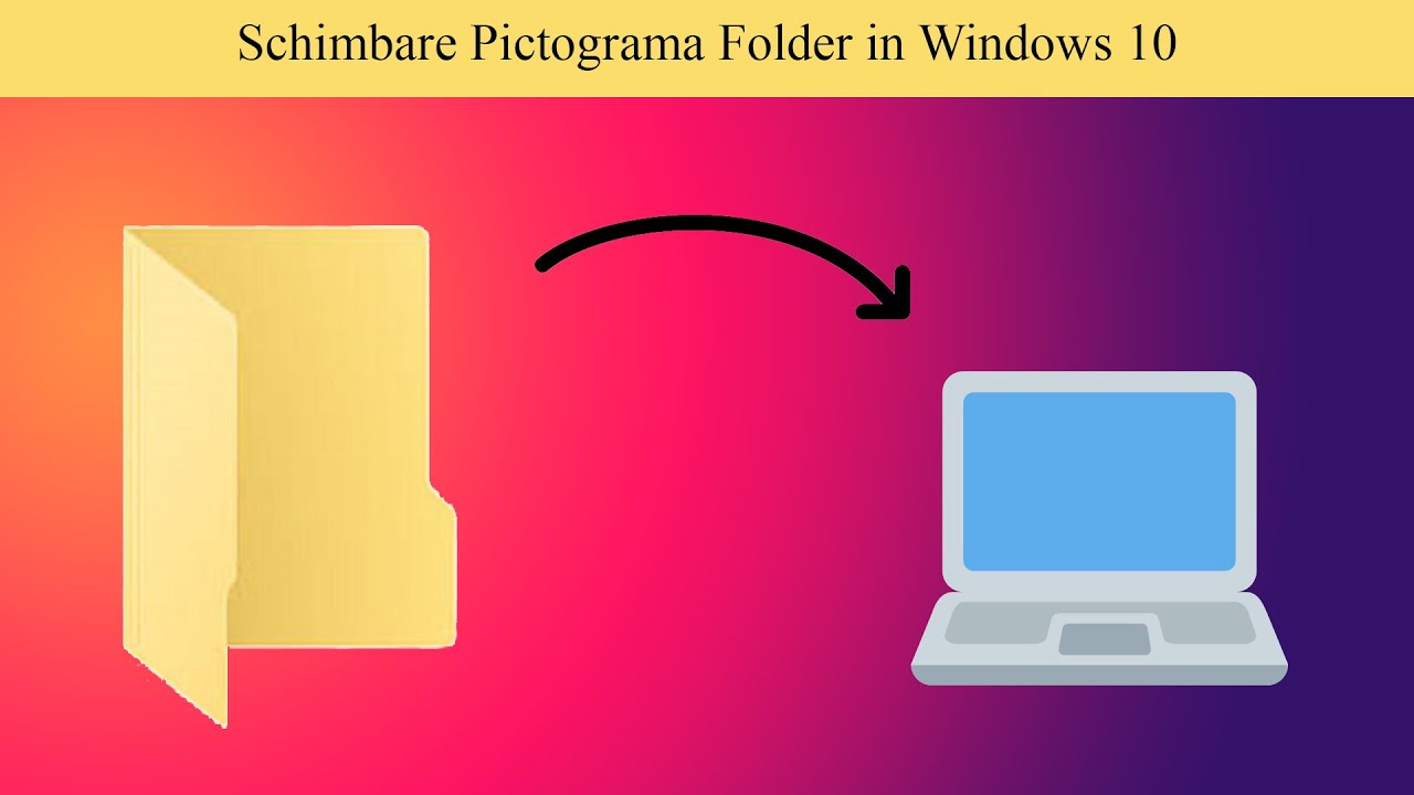 Schimbare Pictograme (Poza) Folder in Windows 10 - 🟣 IT Simplu - YouTube