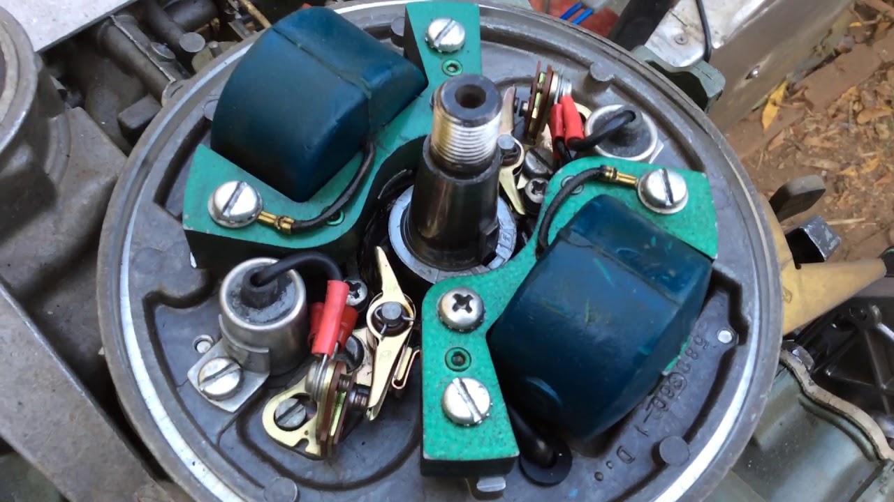 20hp Johnson points and coils help needed - YouTube