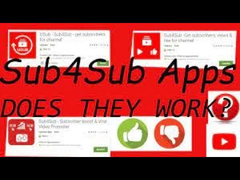 How to make subs with apps free 100% - YouTube