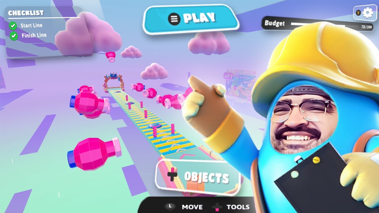 I MADE MY OWN FALL GUYS MAP in FALL GUYS CREATIVE!!! - YouTube