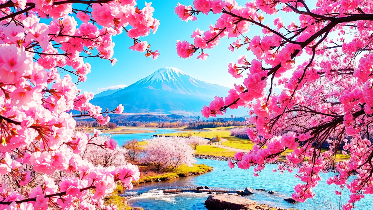 Serenity Under Cherry Blossoms for Deep Sleep and Calm - YouTube