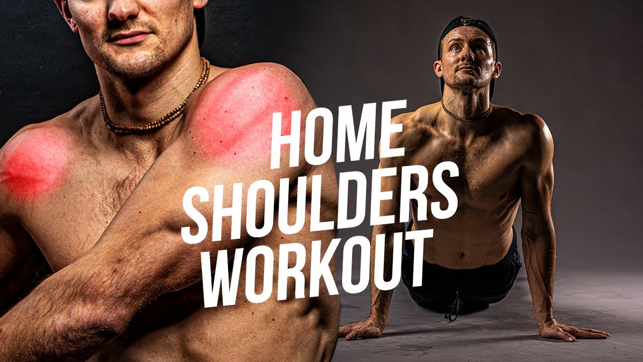 QUICK SHOULDERS Workout At Home (NO EQUIPMENT) - YouTube