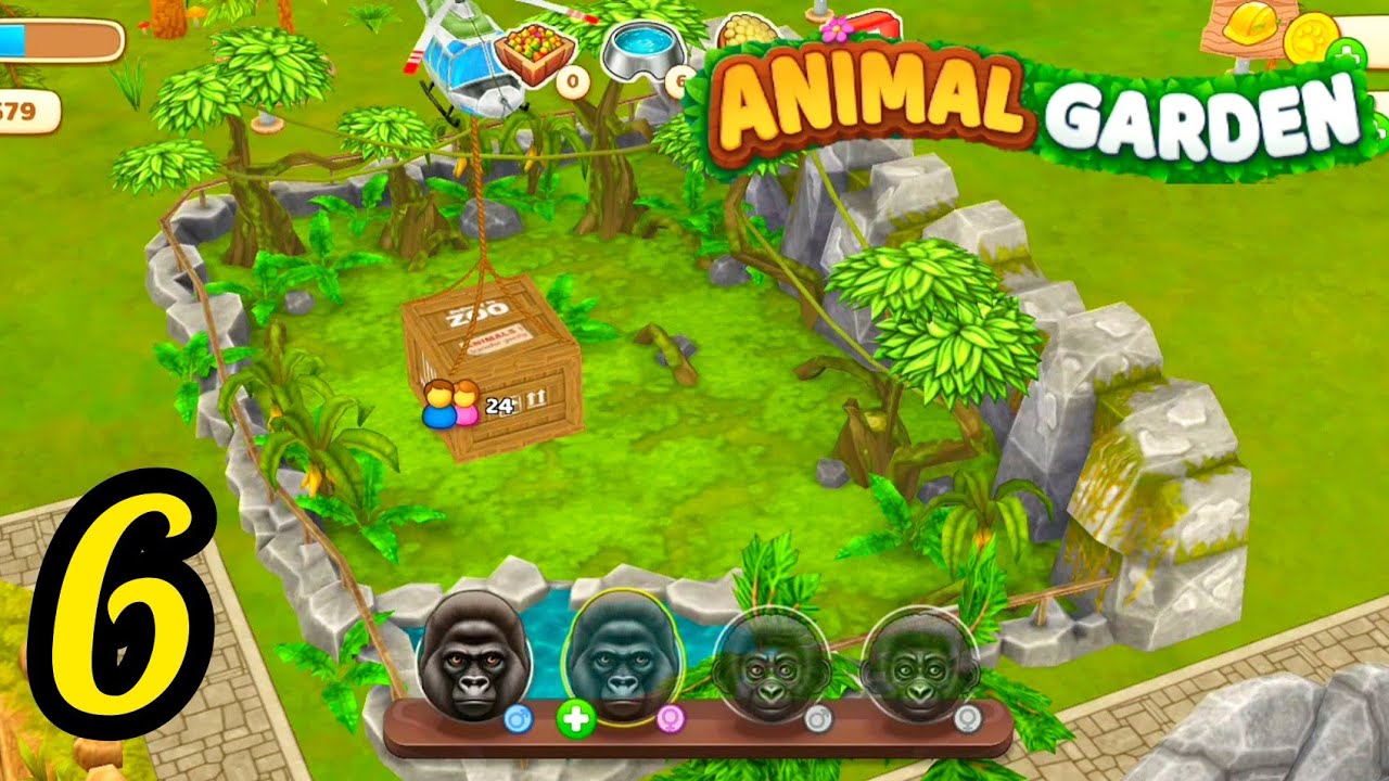 Animal Garden : Zoo And Farm Gameplay LEVEL 18 - New Animal ! Upgrade ...